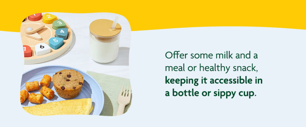 Transitioning From Breast Milk or Formula to Milk | Nurture Life ...